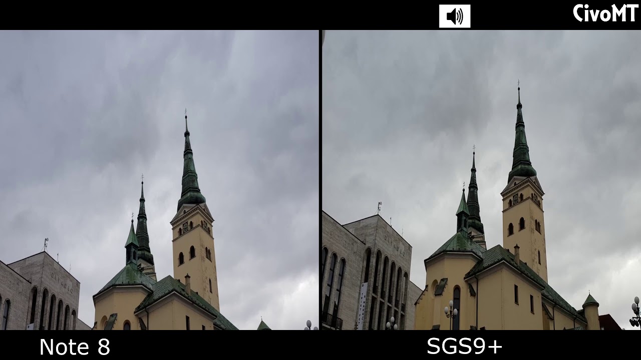 Samsung Galaxy S9+ vs Note 8 camera test 1080p.COMPARISON! - YouTube