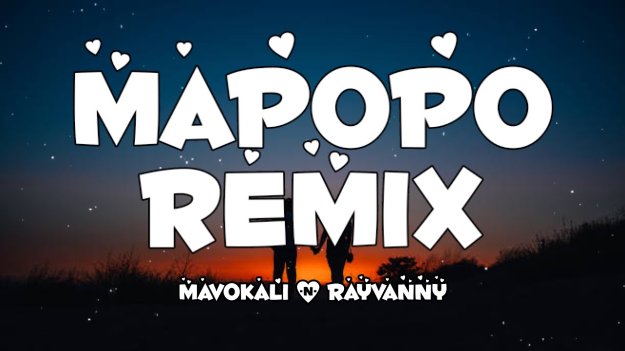 Mavokali & Rayvanny - Mapopo Remix (Lyrics) Commando Remix - YouTube