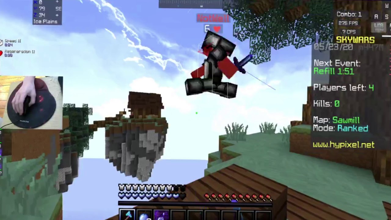 Hypixel Ranked skywars pvp montage - YouTube