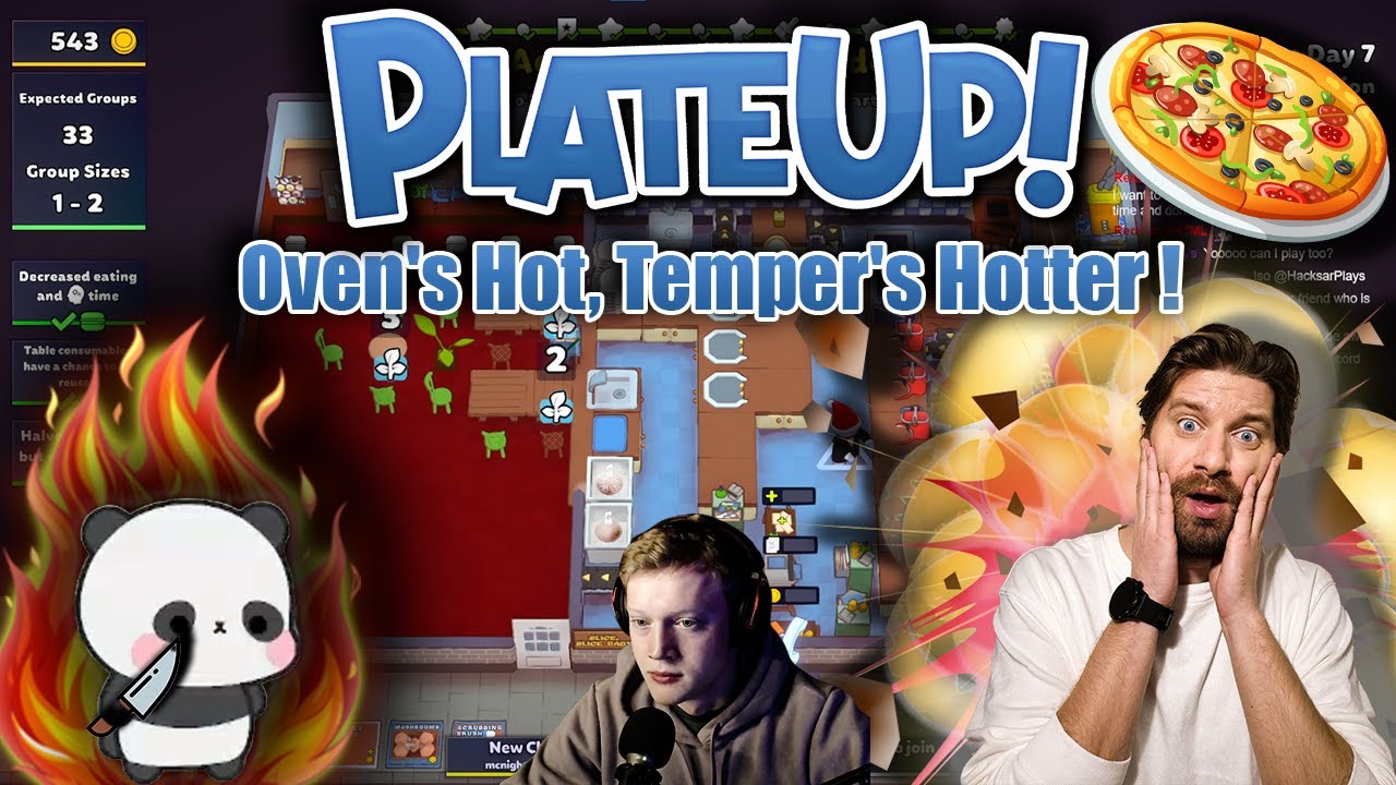 Oven's Hot, Temper's Hotter 🔥🤣 PlateUp! A Recipe for Chaos with ...