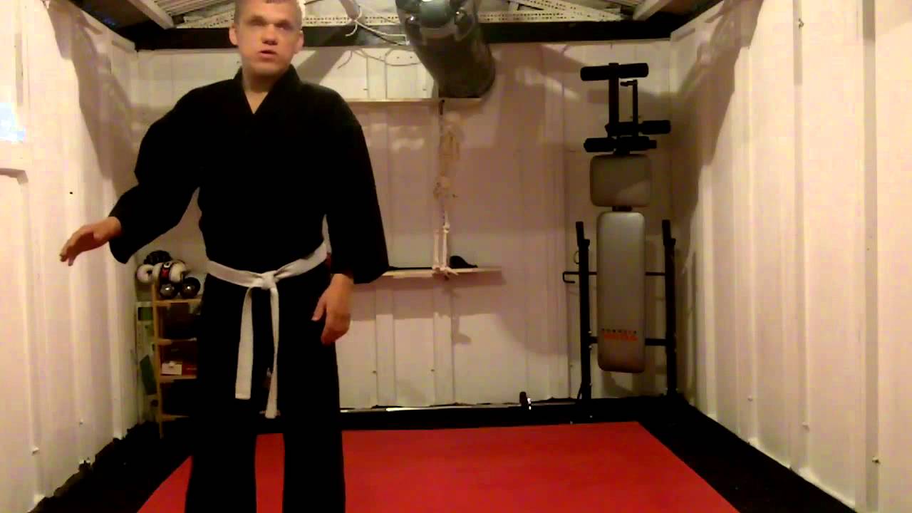 Kosa Dachi - Cross Leg Stance - YouTube
