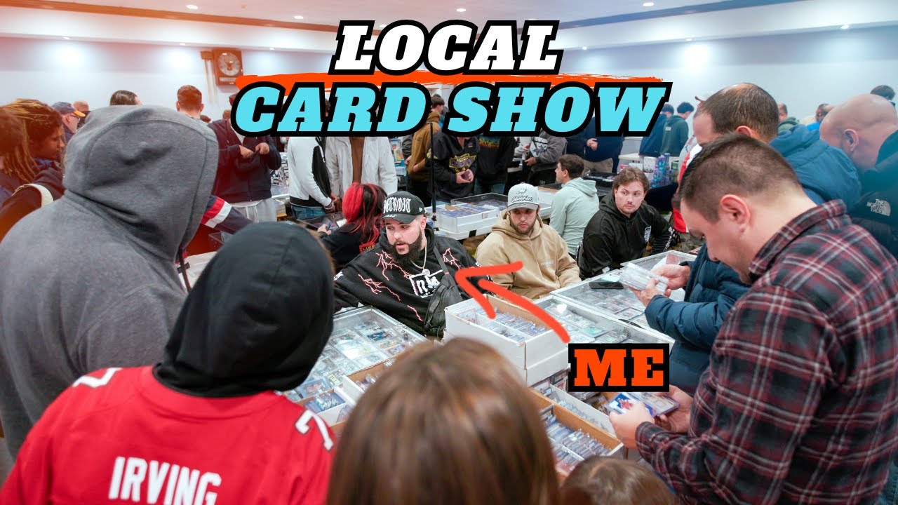 The BUSIEST Friday Night Card Show in Town ! - YouTube