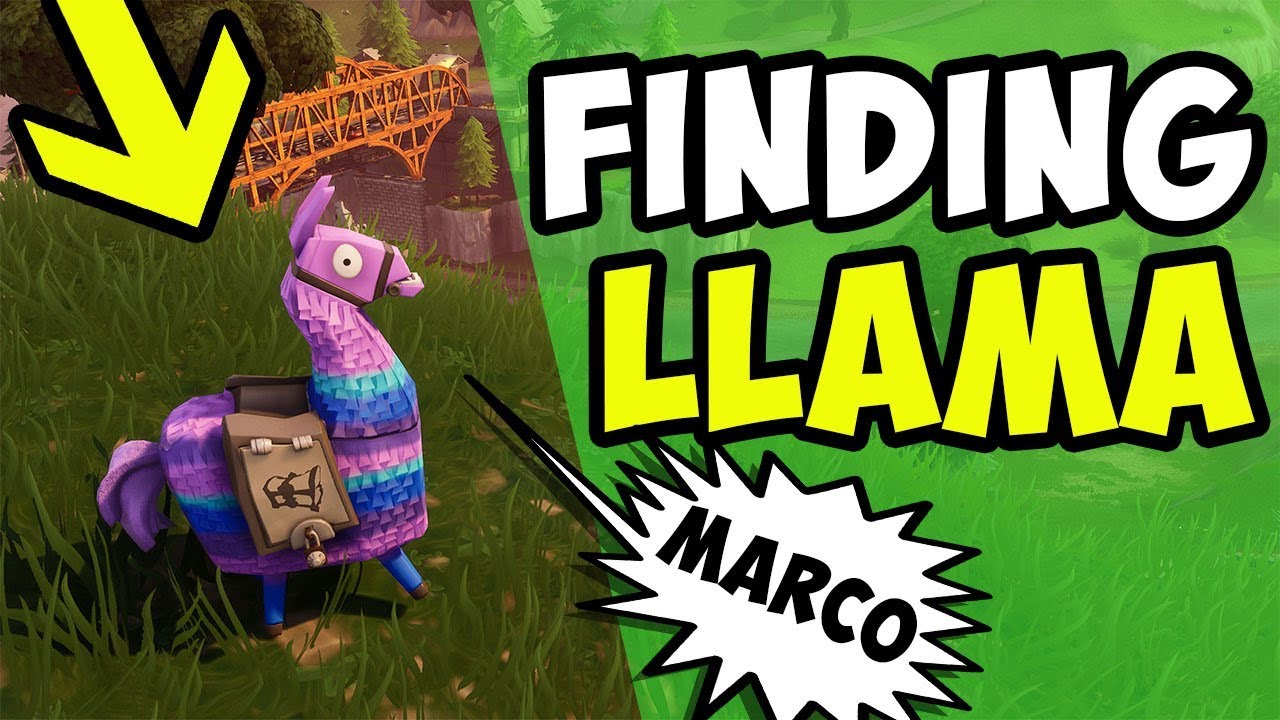 How To Find Llamas In Fortnite EVERY Time Season 9 PC/Xbox/PS4/Mobile ...