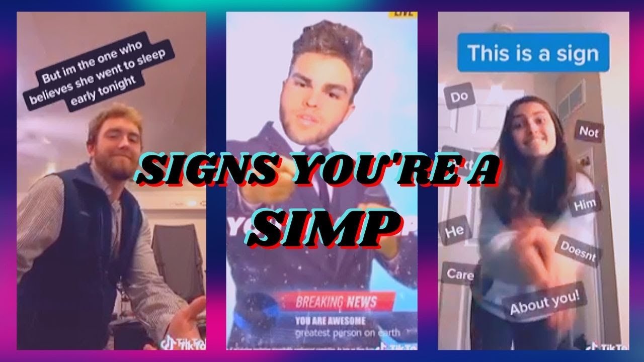 Welcome To SIMP Nation (Rockstar Meme) | Signs Your A Simp Tik Tok Compilation - YouTube
