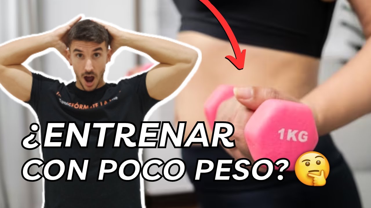 ¿Cuánto PESO levantar para TONIFICAR en MUJERES?💪🏋️‍♀️ - YouTube