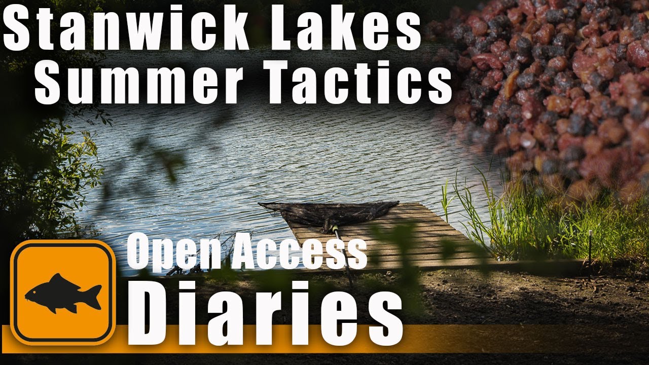 Carp Fishing at Stanwick Lakes, Open Access Diaries - Simon Dew ...