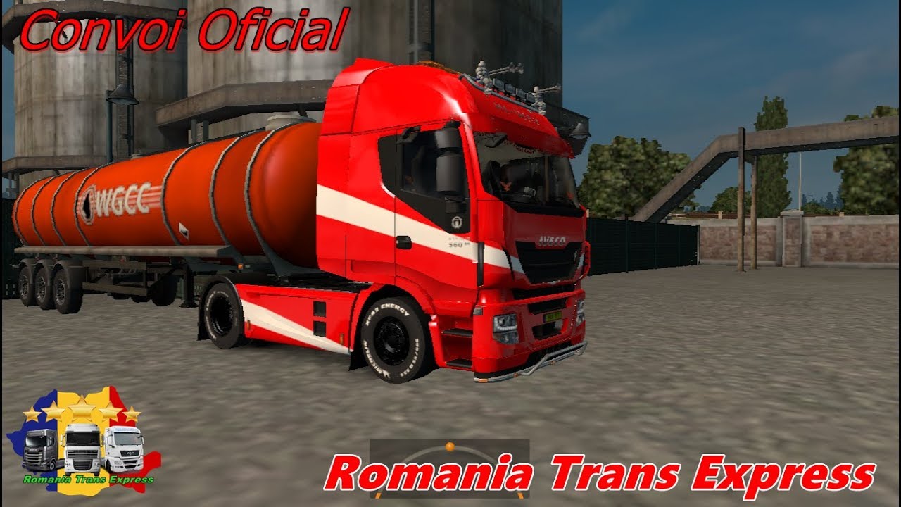 🔴 Live Euro Truck Simulator 2 Romania Trans Express Convoi Oficial