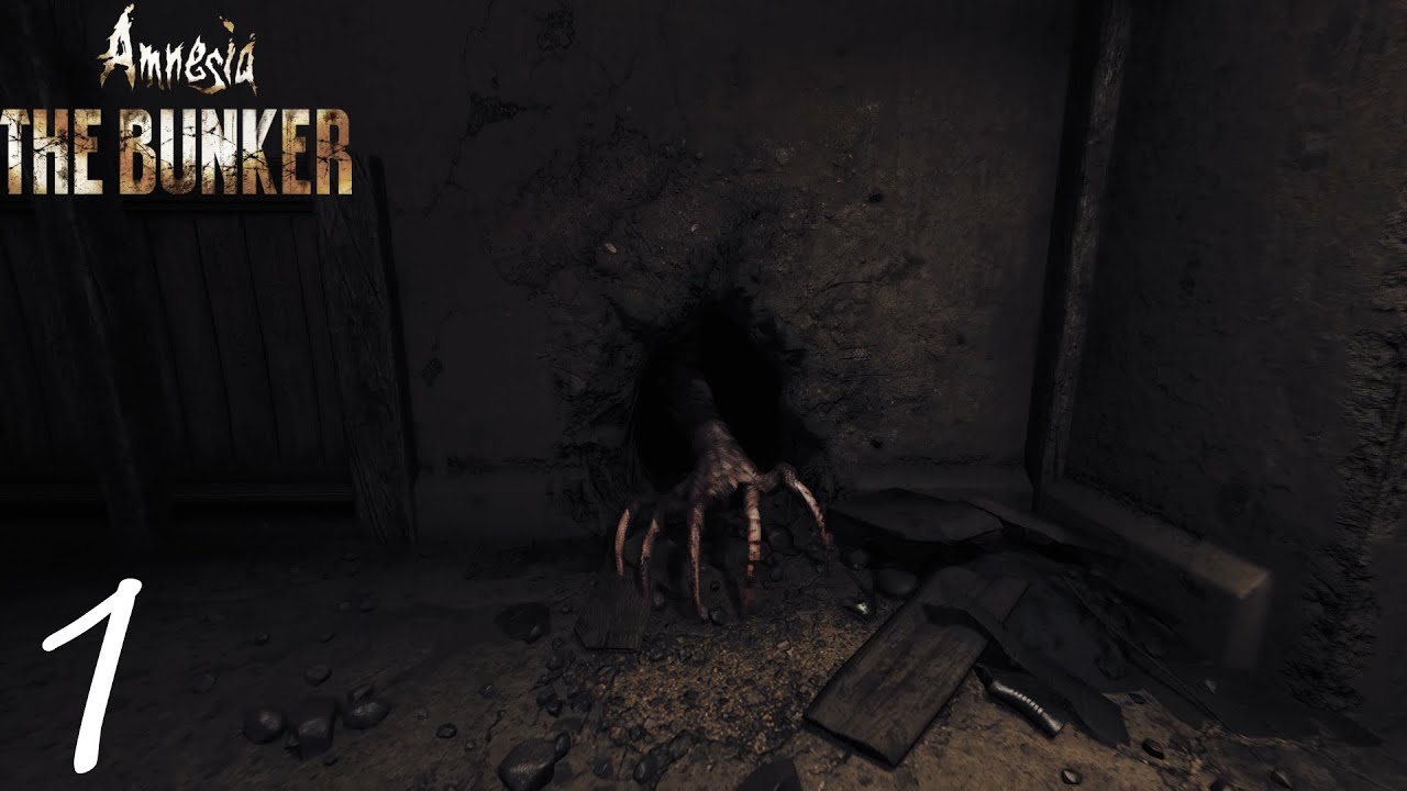 Amnesia: The Bunker [ Végigjátszás ] # 1I Valami Járkál A Falakban ...