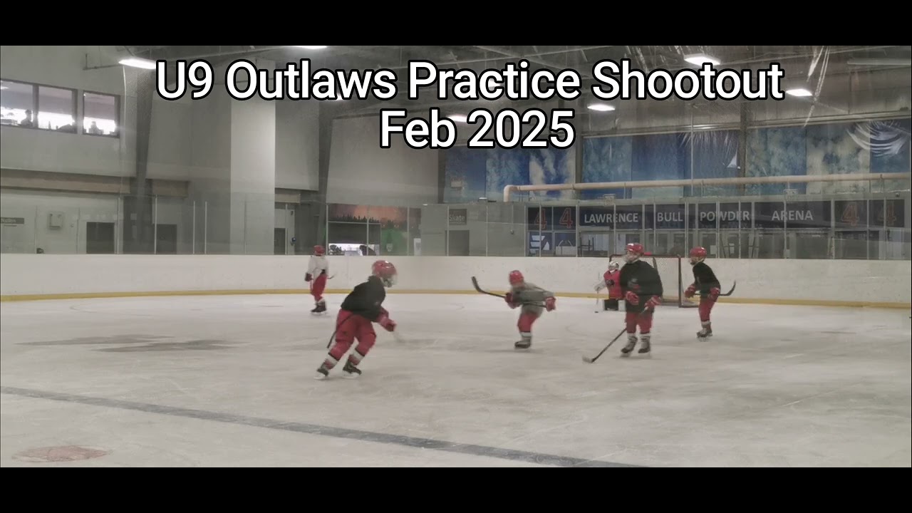 PHL U9 Outlaws Practice Shootout Feb 2025 Fort Mckay Lawrence Bull ...