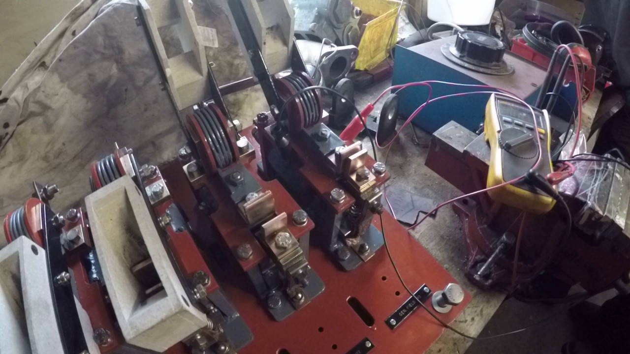 D5705 Relay bench testing after overhaul - YouTube