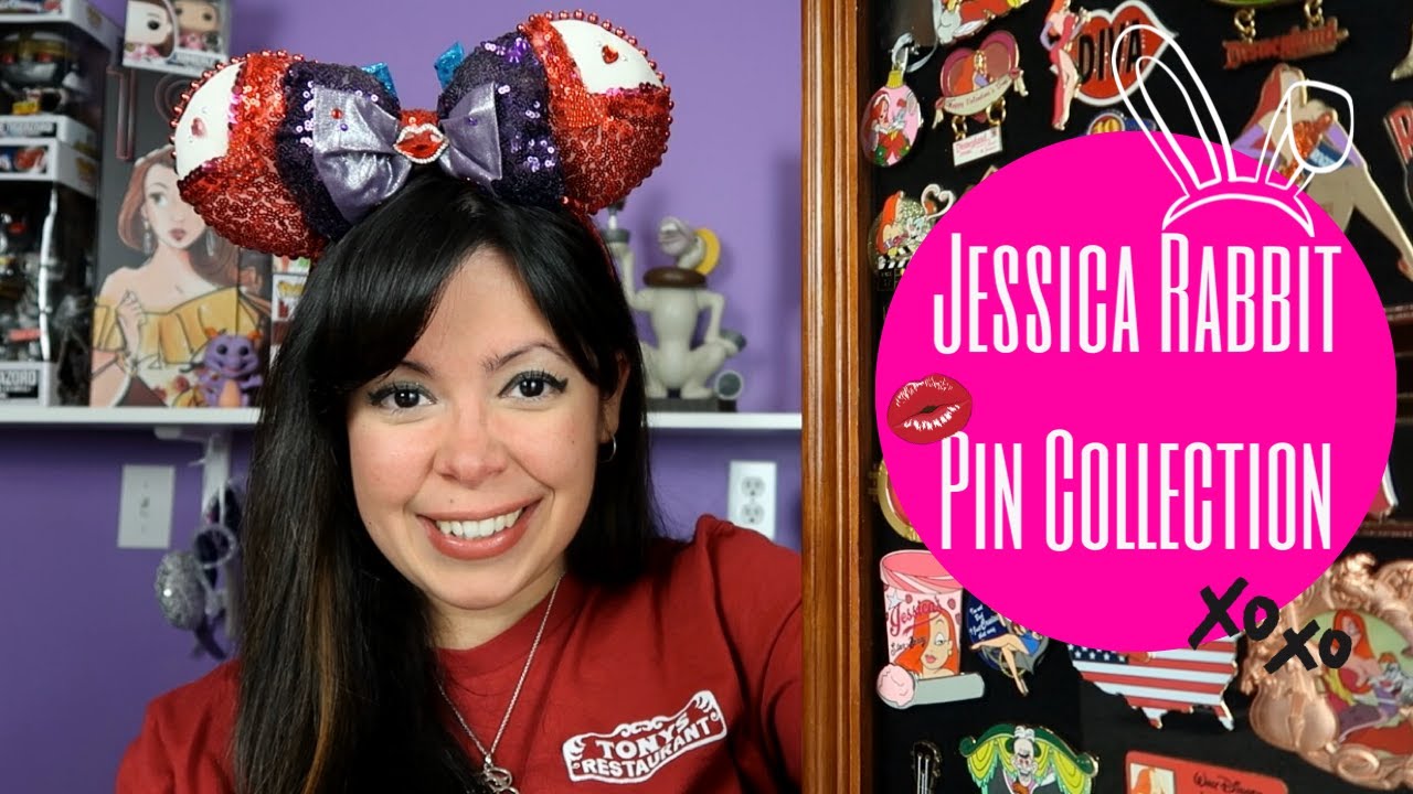 Disney Pins | My Entire Jessica Rabbit Pin Collection! - YouTube