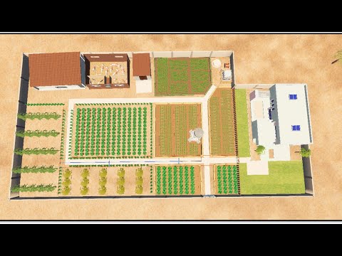 Dimensionnement et modélisation en 3D d’une ferme agri de 3000 m2 - YouTube