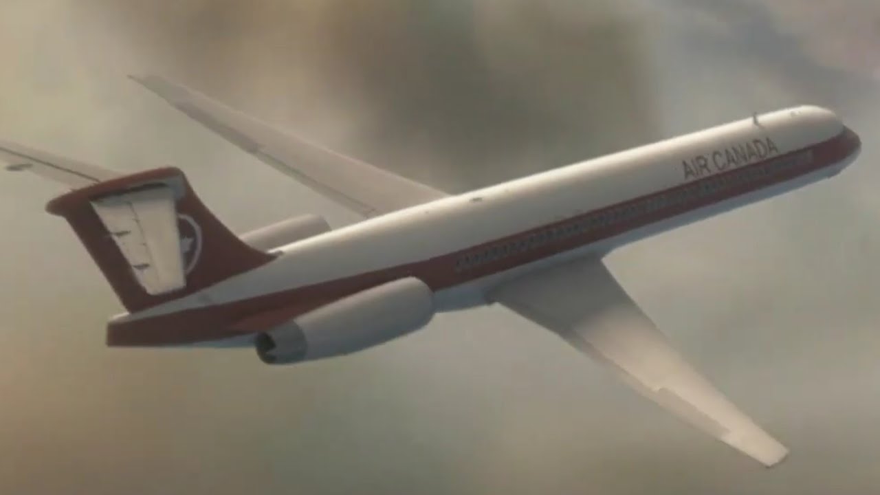 Air Canada Flight 797 - Landing Animation - YouTube