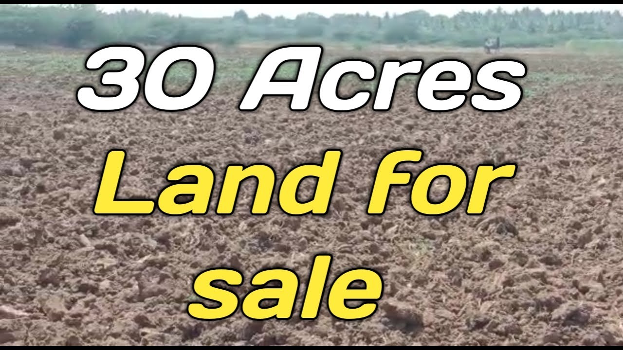 30 Acres Land for sale near nanjangud - YouTube