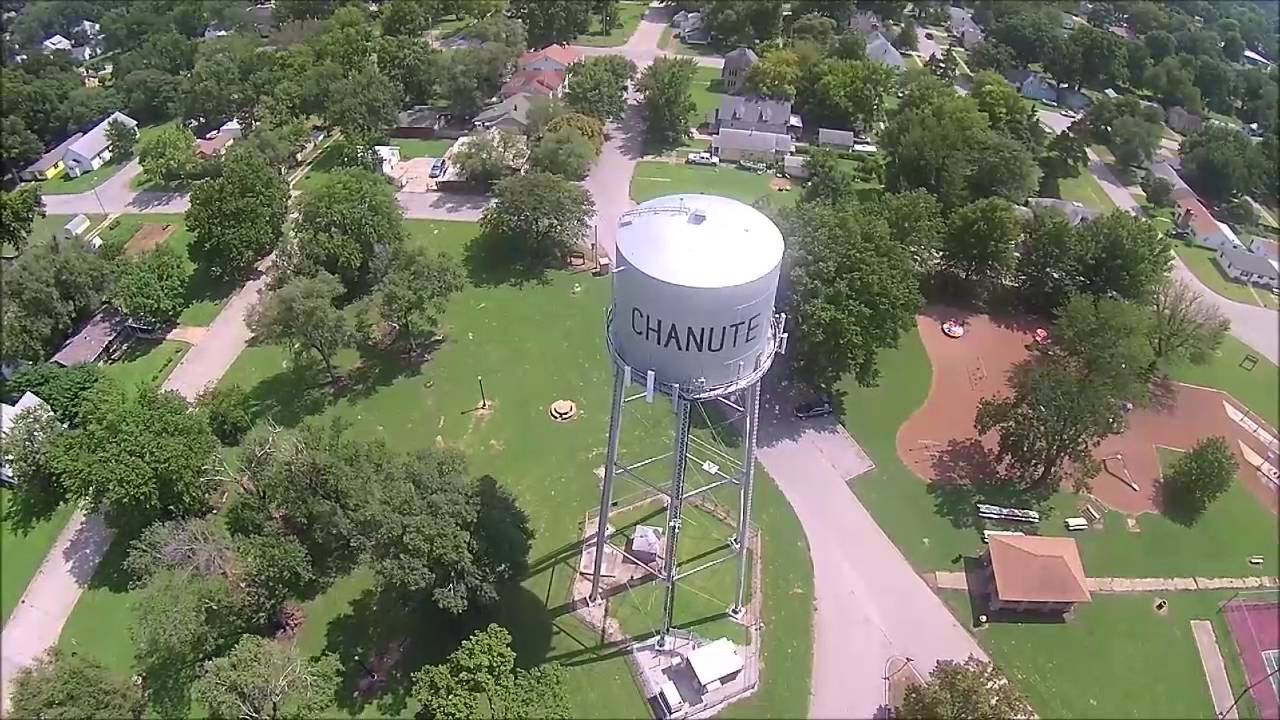 Water Tower-City of Chanute, Ks - YouTube