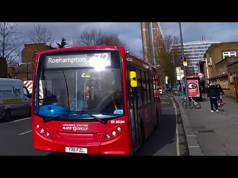 London Bus Route 72 Re-Extended to Roehampton??? - YouTube