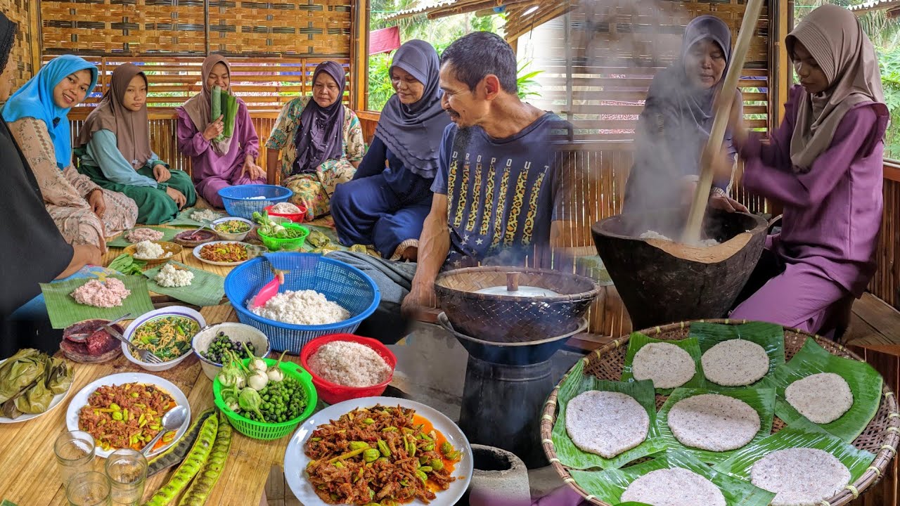 Masak Dari SUBUH, Bikin ULEN, Lanjut BOTRAM, Seupan Tahu, Sambel Pete ...
