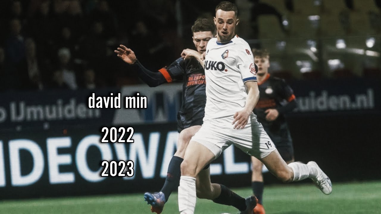 alle goals van david min in het seizoen 2022 2023🦁🤍 - YouTube