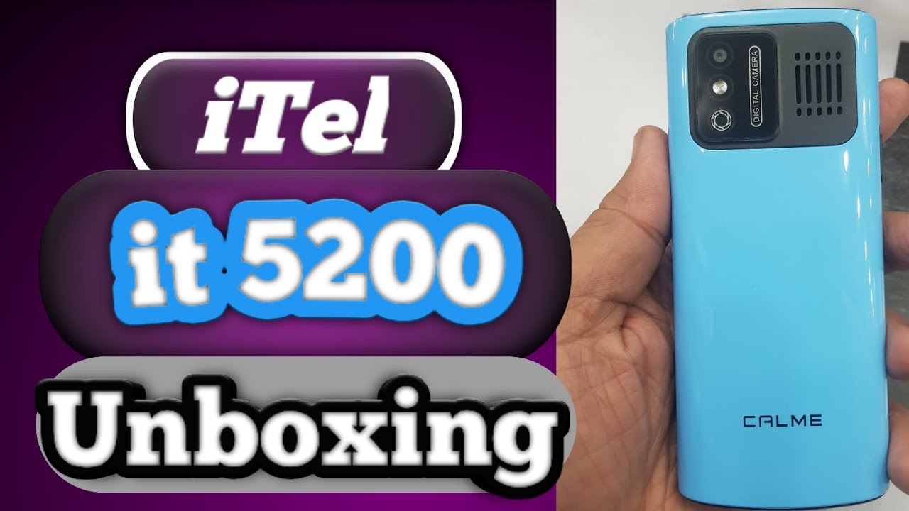 itel it5200 Unboxing Price in Pakistan #itinbox - YouTube