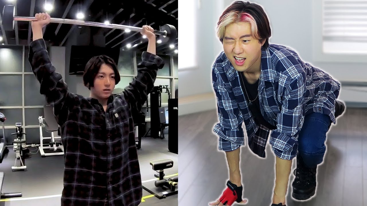 I transformed into Jungkook and tried his Workout Routine - YouTube