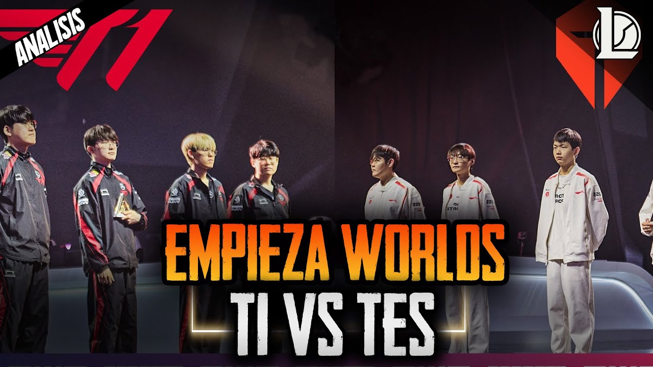 ARRANCA EL MUNDIAL 💥 T1 vs TES Análisis - YouTube