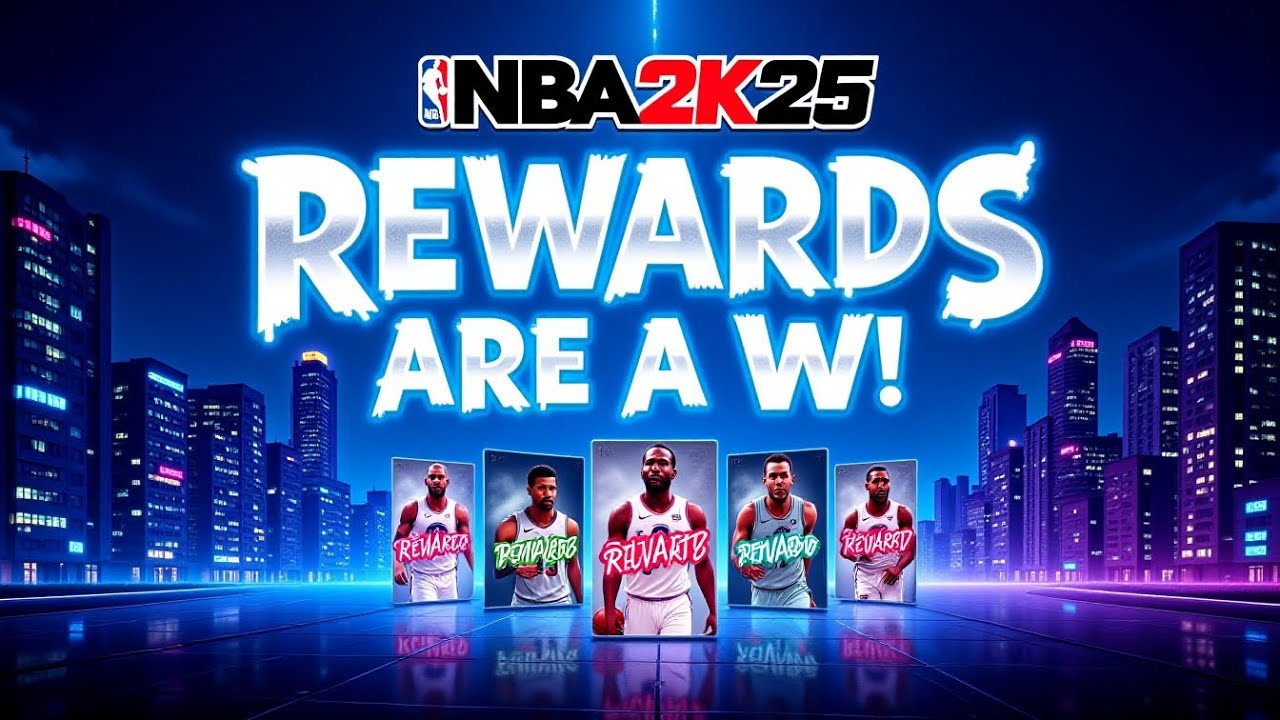 NBA 2K25 REWARDS ARE A W... BUTTT THE GAME-PLAY IS A@@! - YouTube