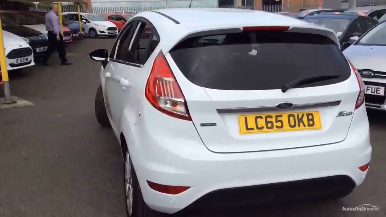FORD FIESTA TITANIUM WHITE 2016 - YouTube