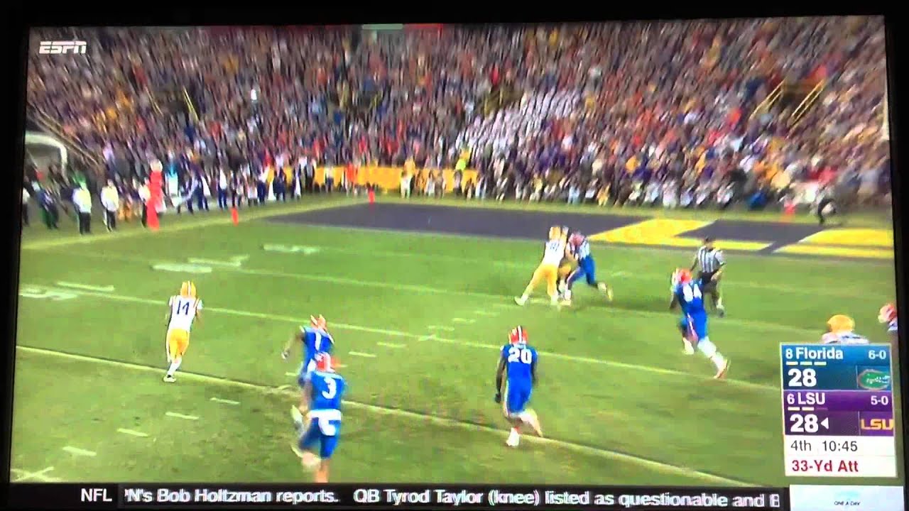 LSU fake field goal - YouTube