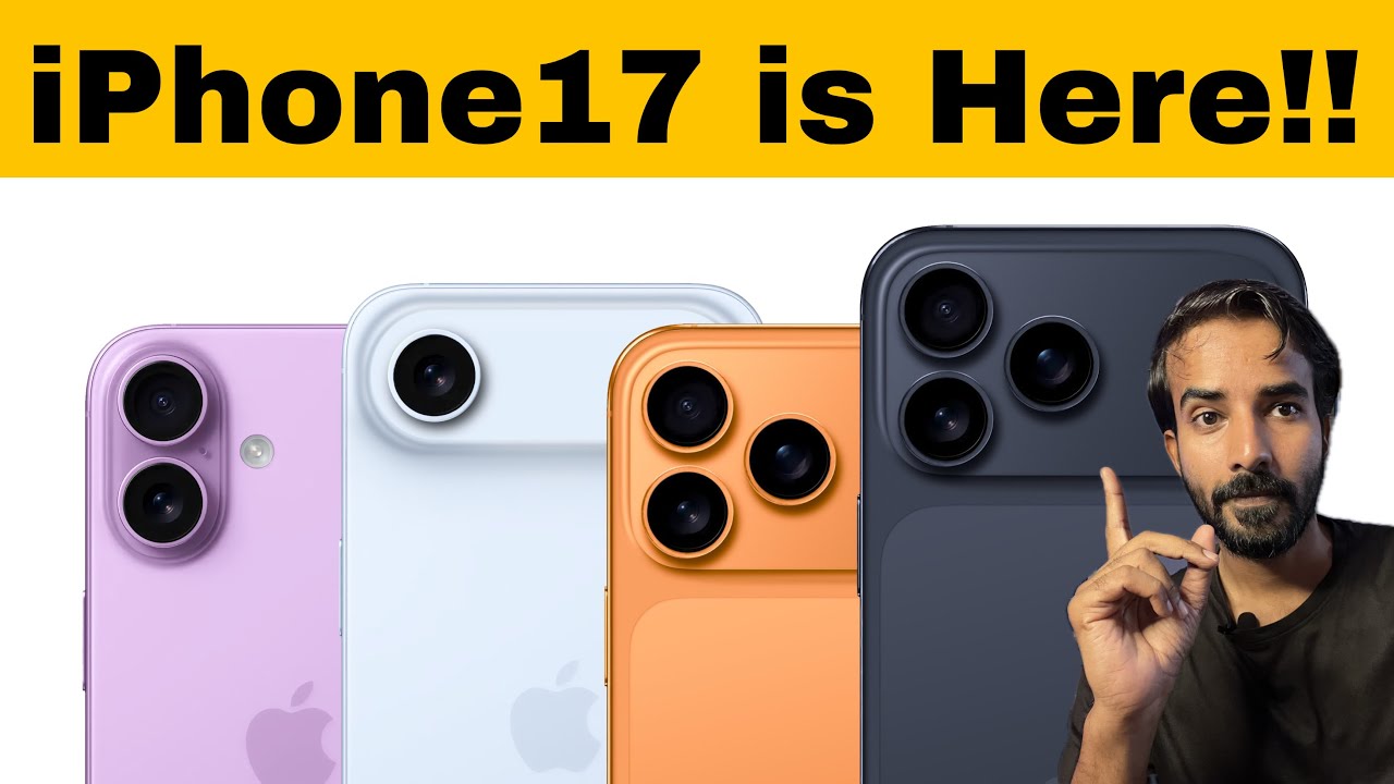 iPhone 17 series | Apple event & Launch Date | The Macbookman - YouTube