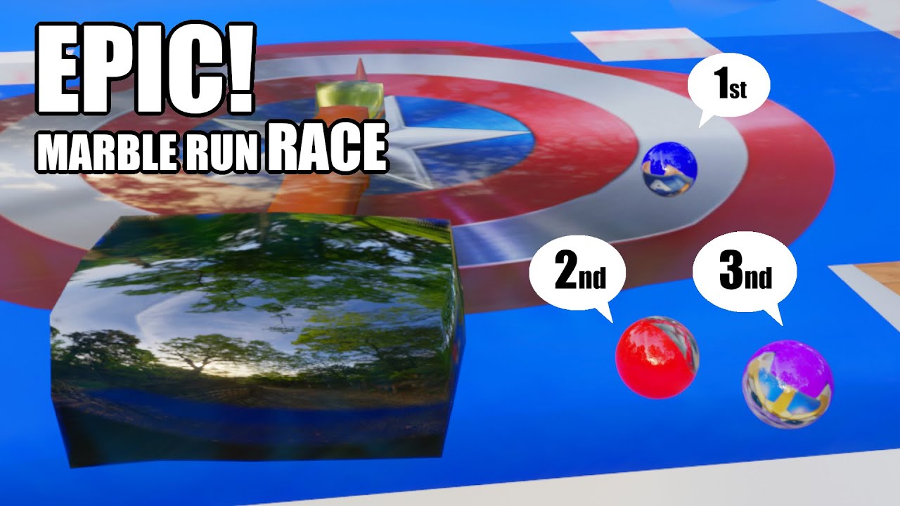 Cat Marble Run Race 🏆 Spidey vs Cap vs Thanos vs Hulk - YouTube