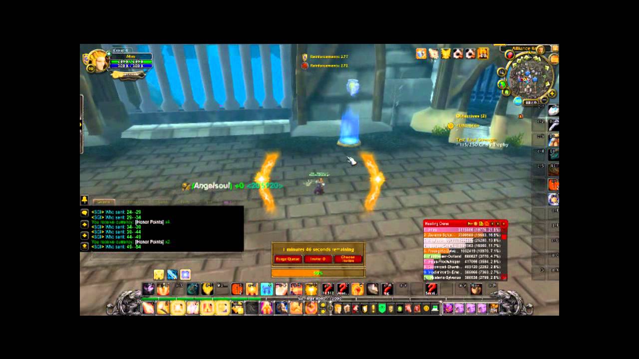 World of Warcraft Holy Paladin in Isle of Conquest - YouTube