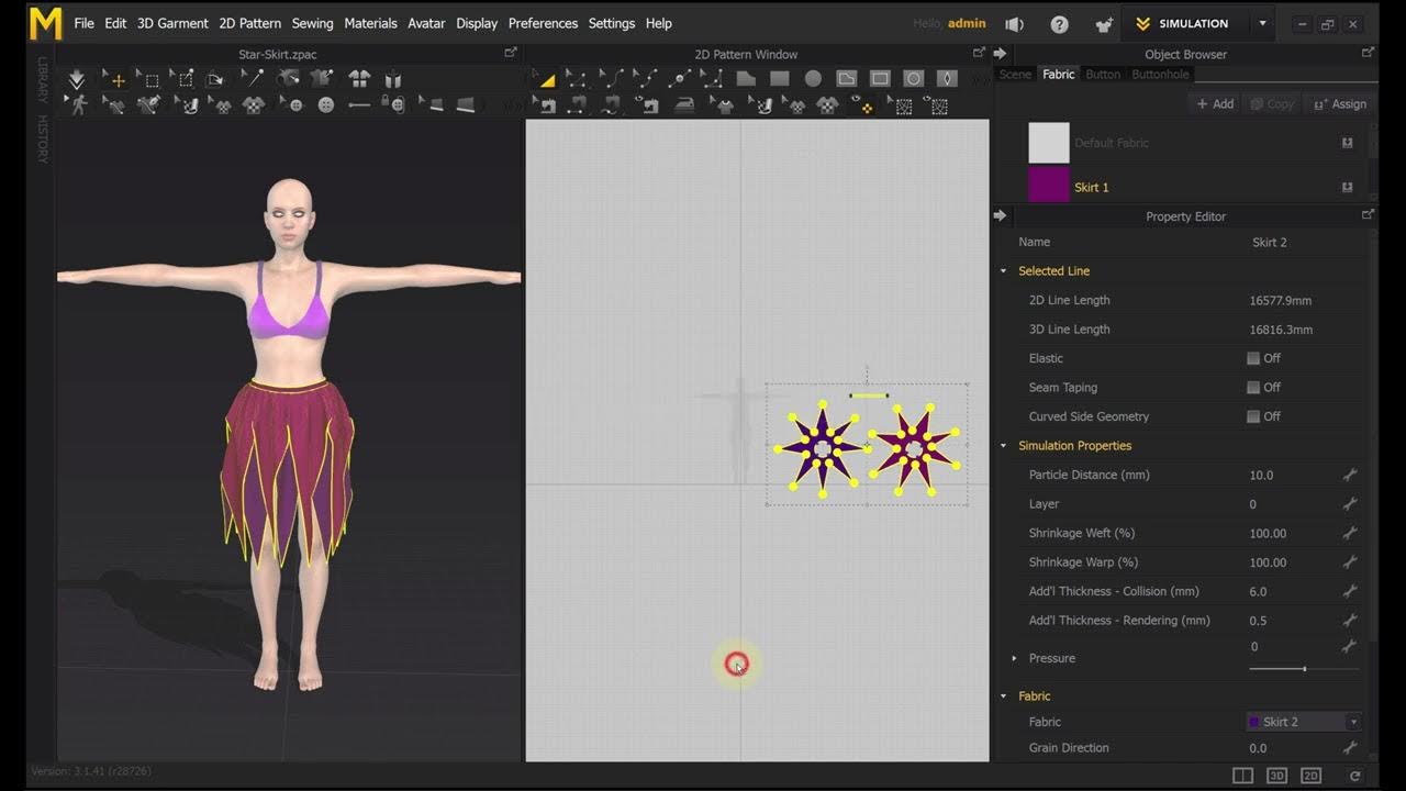 Marvelous Designer Simulation to iClone 7 via Python (old Method) - YouTube