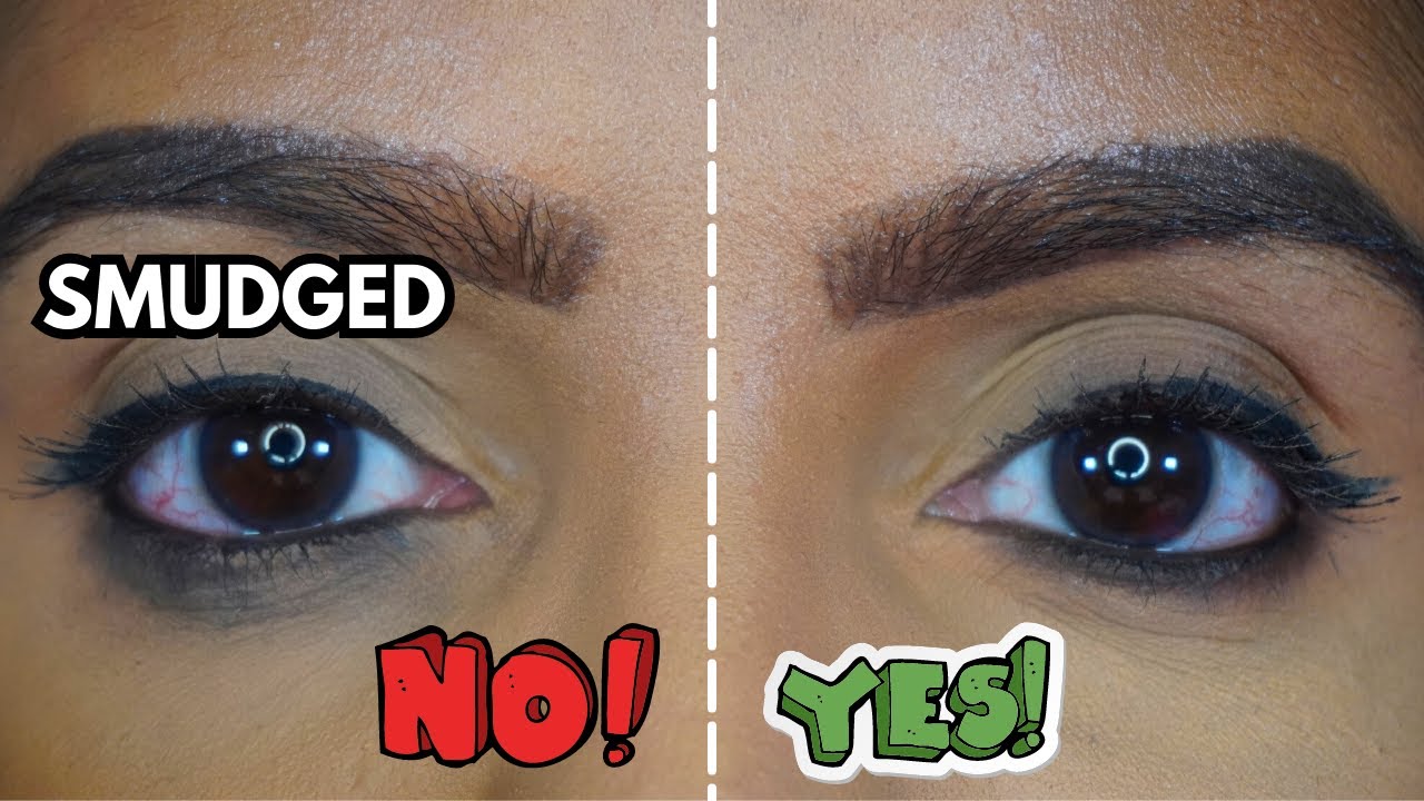 How To STOP Eyeliner SMUDGING Under Eyes!! (2023) - YouTube