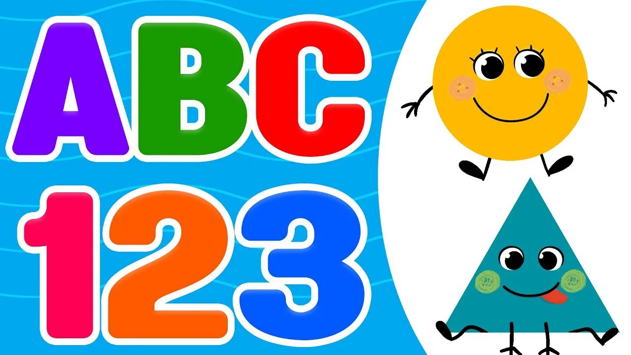 ABC, 123 & Shapes Learning Videos | Toddlers Learning For 3 Year Olds ...