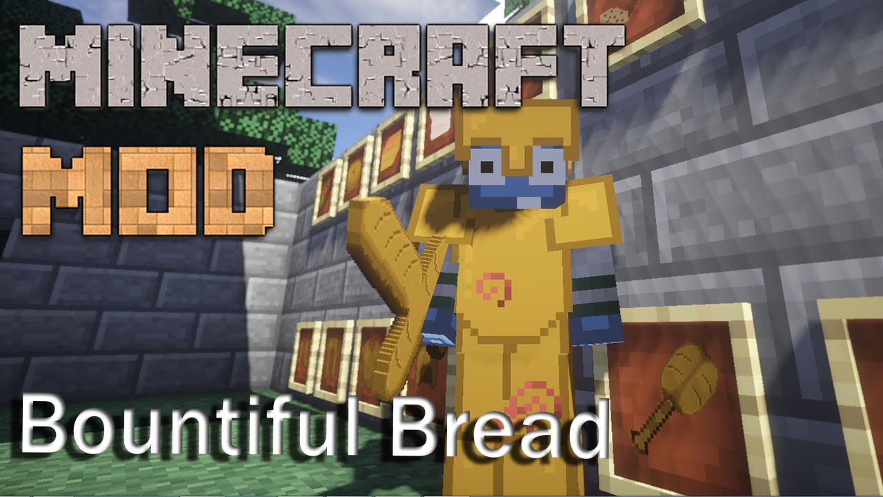 Minecraft Mods : Bountiful Bread Mod 1.7.10 | Mod Showcase - YouTube
