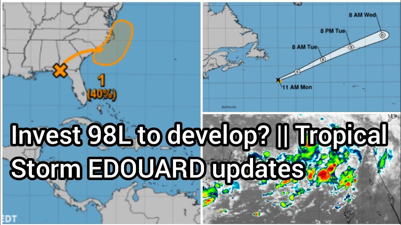 Invest 98L to develop into tropical storm FAY and affect the U.S ...