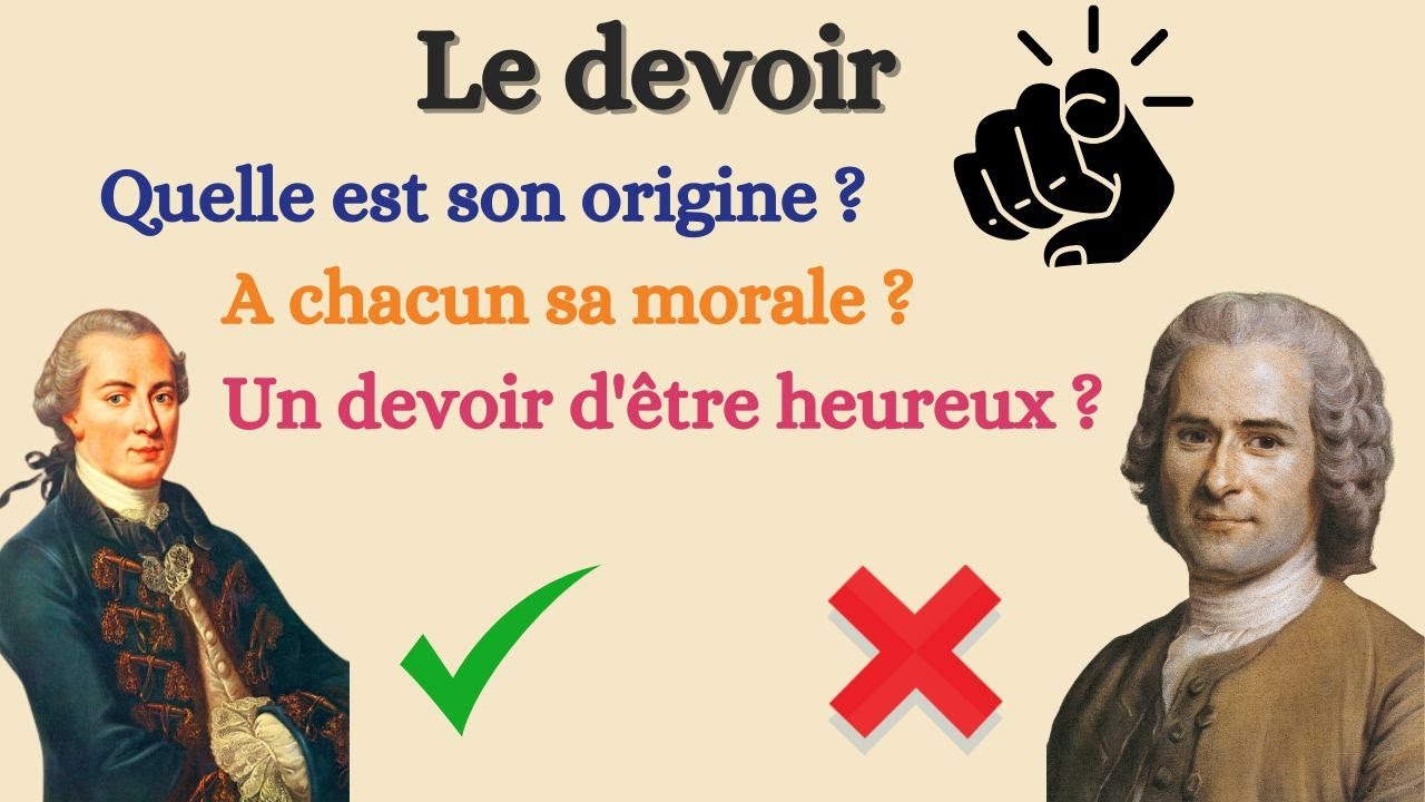 Le devoir - Philosophie - Terminale - YouTube