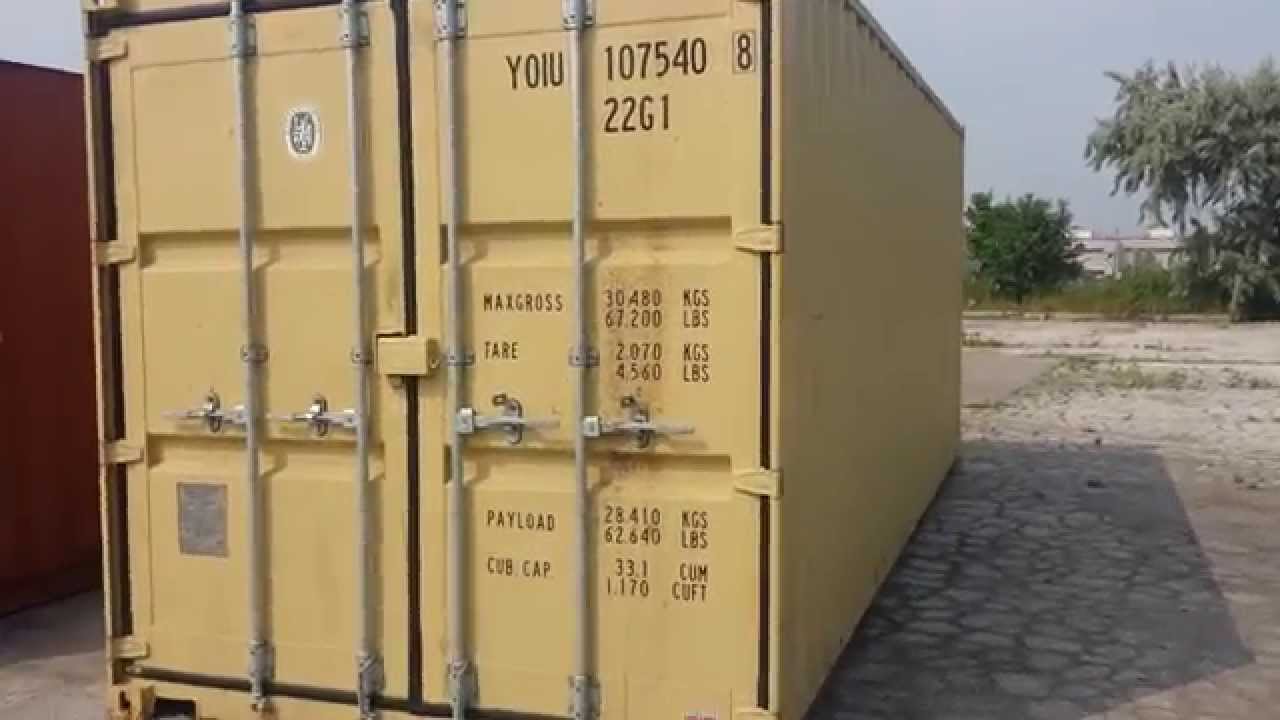 20' 1 Tripper Storage Container For Sale - YouTube