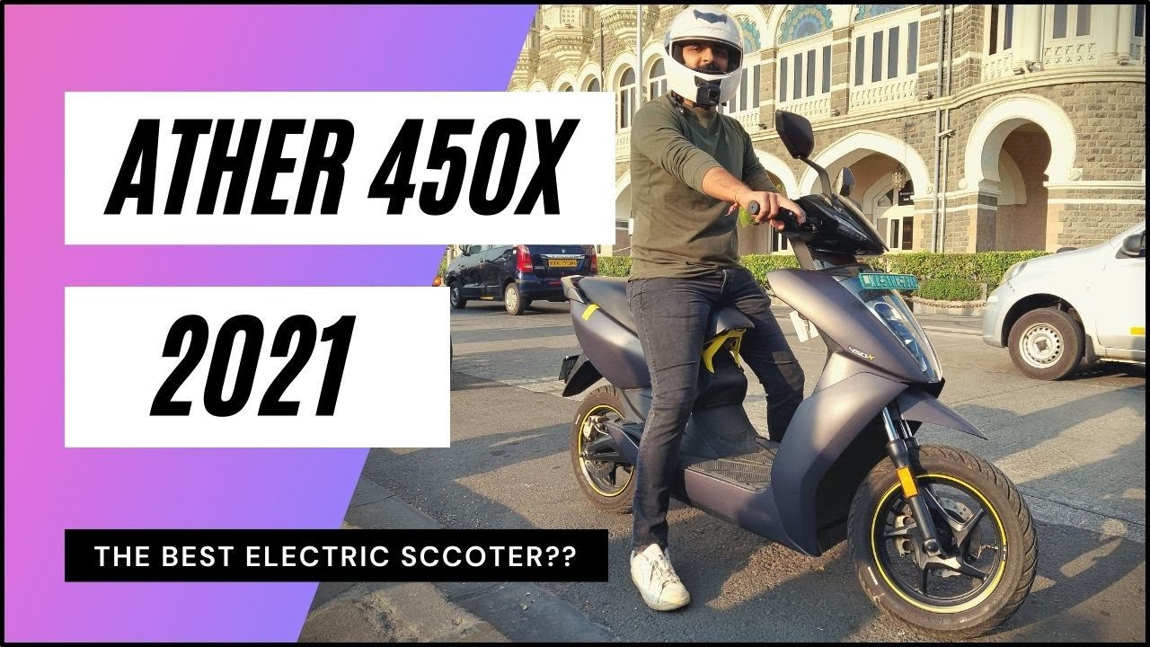 ⚡️⚡️Ather 450X Electric Scooter | Range, Charging, Features & More!!⚡️⚡ ...