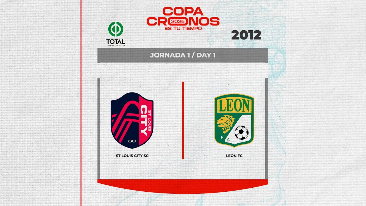 Copa Cronos 2026- Categoría 2012 JORNADA/DAY 01 St Louis City SC vs ...