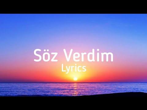 Bilal Sonses - Söz Verdim (lyrics)