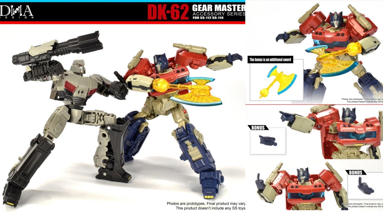 Giving You The FINGER?? DNA Design DK-62 Studio Series TF ONE OPTIMUS ...