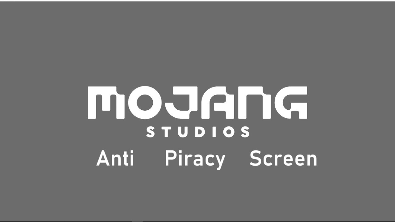 Minecraft anti piracy screen マイクラ海賊版 - YouTube