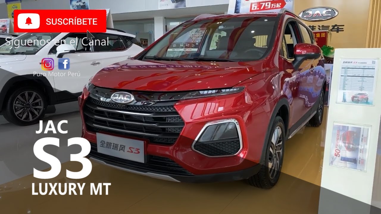 2020 JAC S3 LUXURY MT PRIMERA VISTA WALKAROUND PURO MOTOR - YouTube