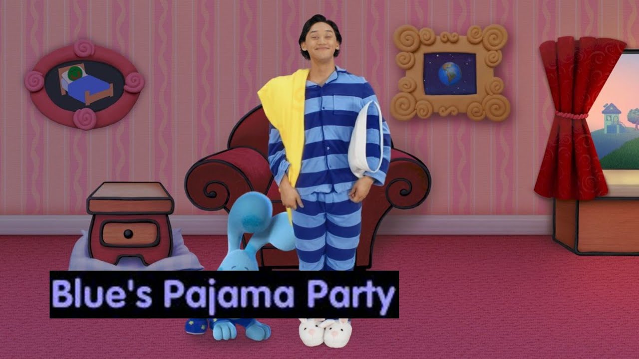 Blue's Clues: Blue's Pajama Party Gameplay - YouTube