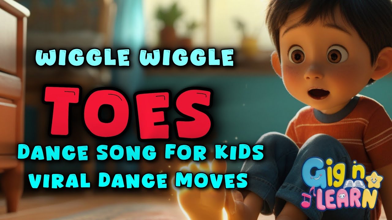 Wiggle Wiggle Toes 👣 | Fun Nursery Rhyme for Toddlers & Kindergarten ...