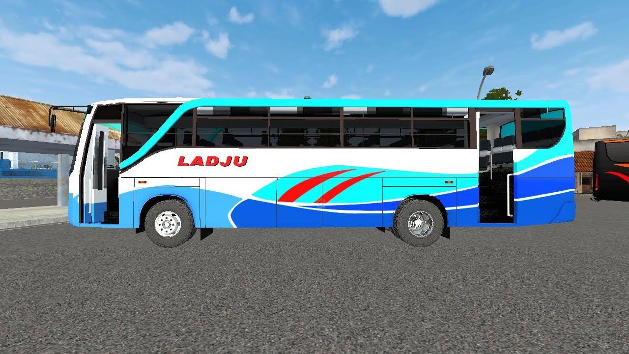 SHARE !! LIVERY BUS LADJU BUMEL MOD PANORAMA 3 RINDRAY FREE BUSSID ...