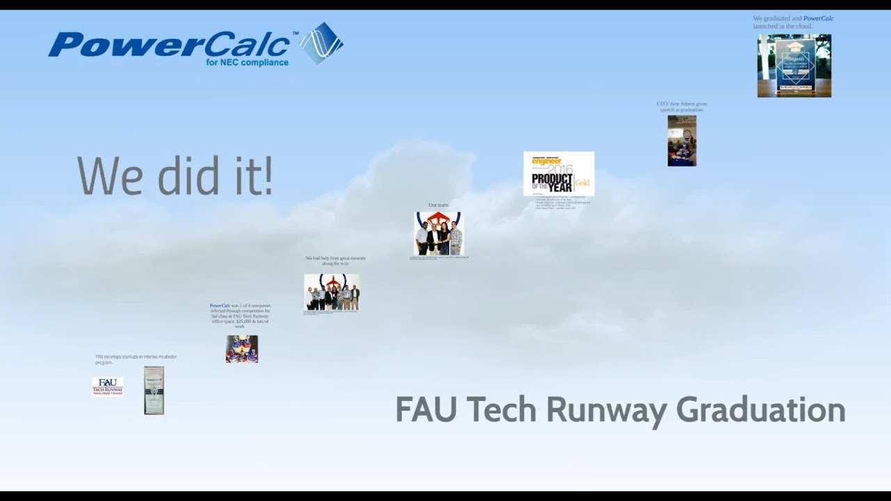 FAU Tech Runway Graduation - YouTube