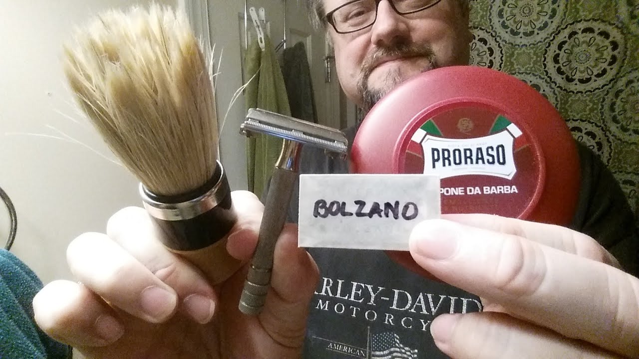 Just A Shave: Gillette SS 40s Style - Bolzano (14) - Proraso Red ...