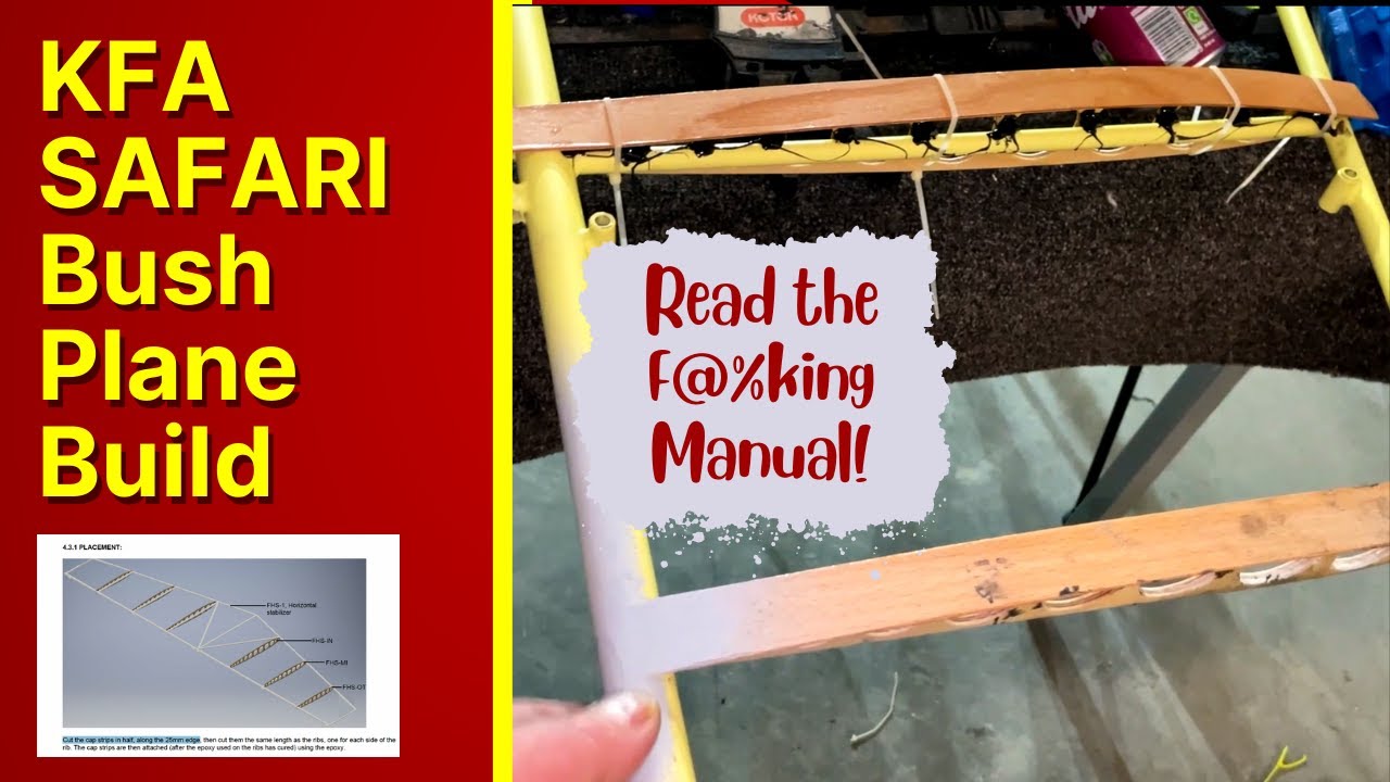 KFA Safari Bush Plane Build - RTFM to avoid doing this. - YouTube